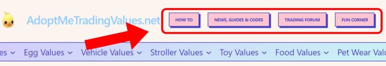 How To Use This Website | AdoptMeTradingValues.net